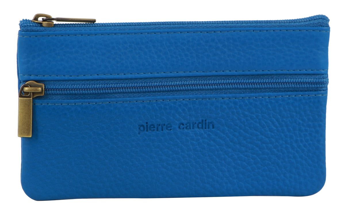 Pierre Cardin Ladies Womens Genuine Leather RFID Coin Purse Wallet - A ...