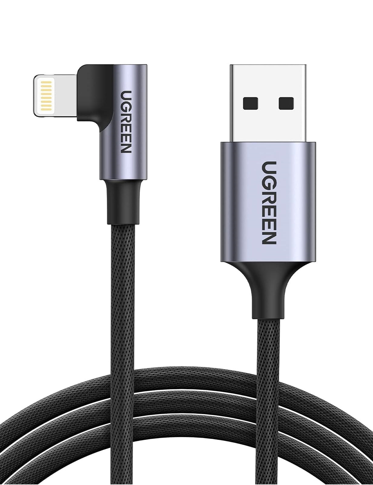 UGREEN 60521 USB-A to 8-pin 90 Degree Angel Cable 1M — goodlife oz